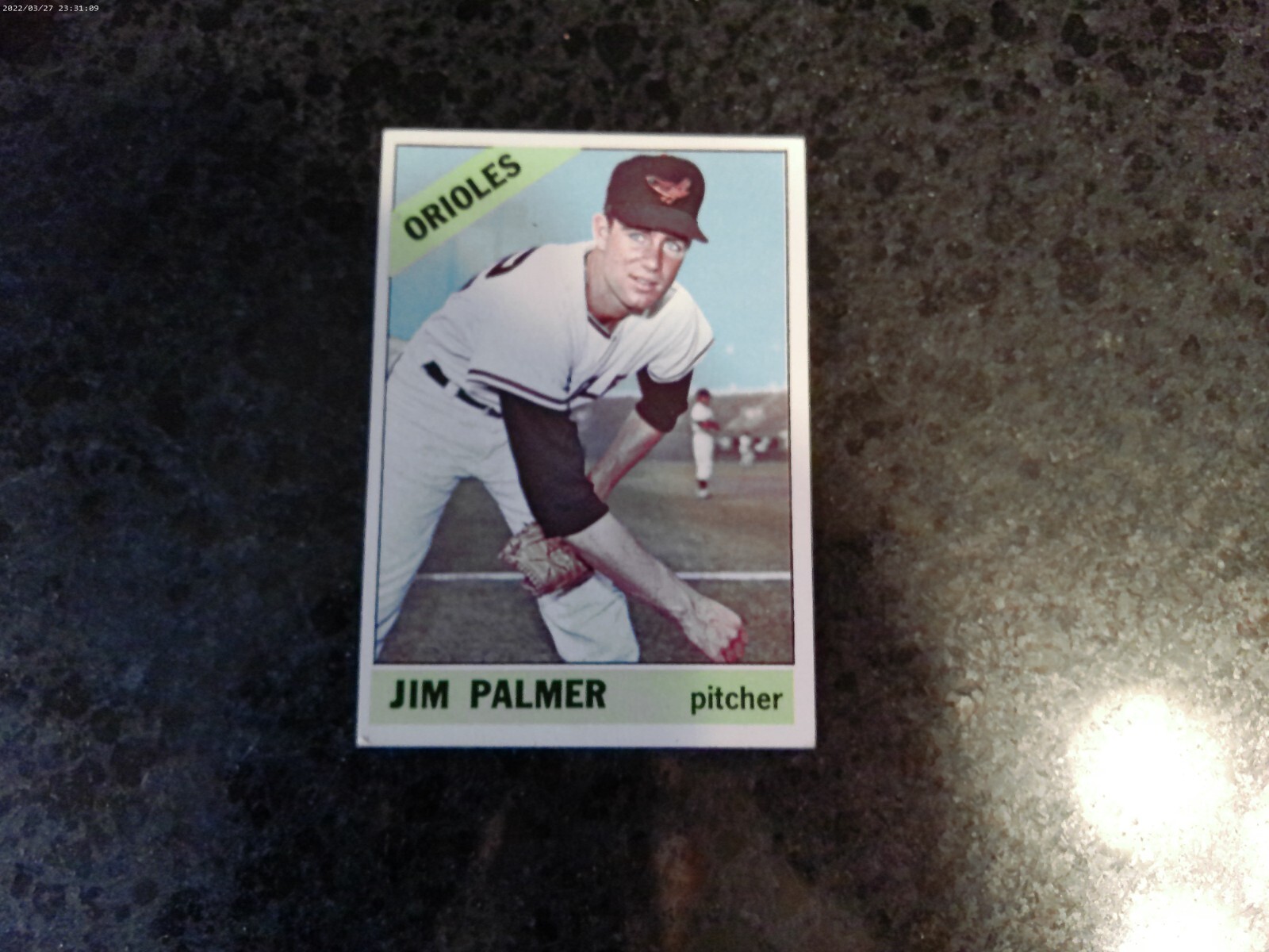 1966 TOPPS BASEBALL JIM PALMER ROOKIE #126 | eBay