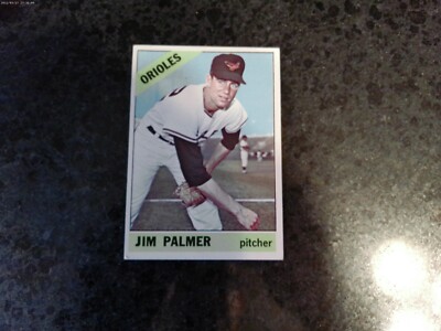 1966 TOPPS BASEBALL JIM PALMER ROOKIE #126 | eBay