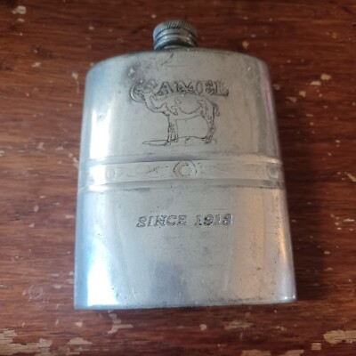 Camel Cigarettes Pewter Pocket Flask Sheffield England | eBay
