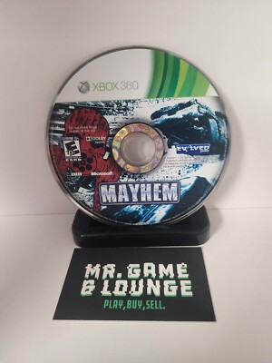 Mayhem (Microsoft Xbox 360, 2011) Disc Only Tested 896992000735| eBay