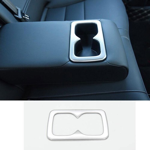 For Nissan Sentra 2020-2023 Silver Steel Rear Water Cup Holder Frame ...