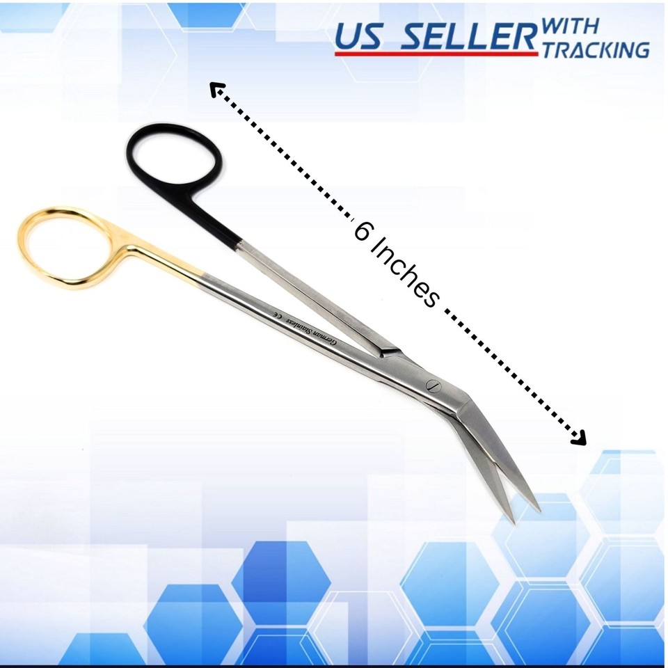 TC SuperCut 6" Kelly Scissors Suture Removal Tissue Dissection Oral ...