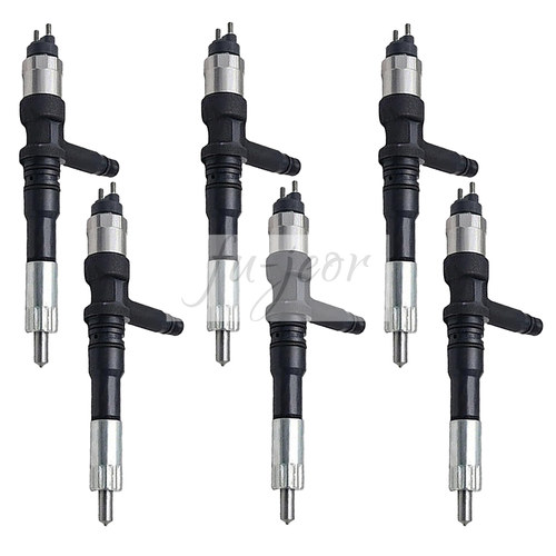 6PCS Fuel Injector 6262-11-3200 for Komatsu Engine SAA6D140E-6C ...