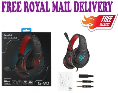 G90 Gaming Headset Gaming Headphones Surround Stereo Noise Reduction ...