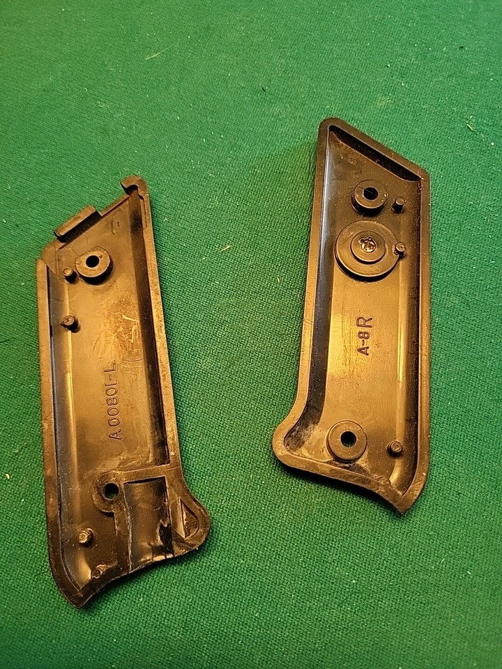 Original Factory Ruger Mark II Black Plastic Grips | eBay
