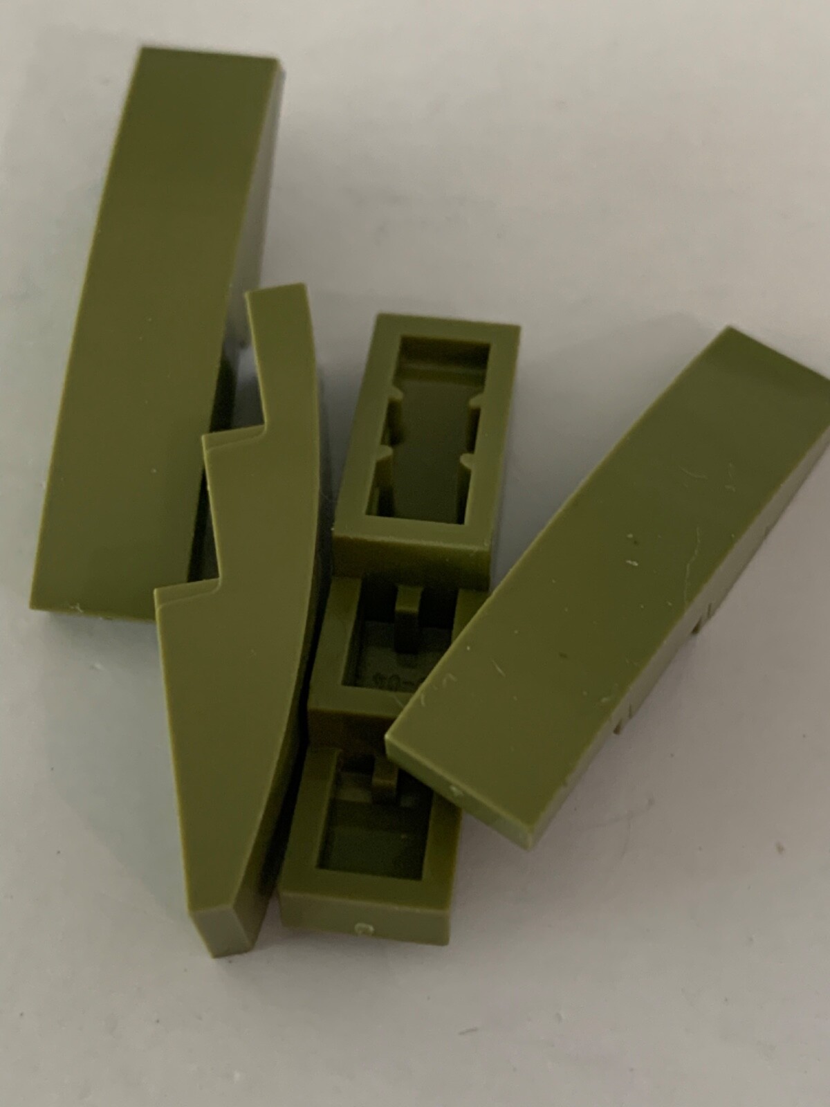 Lego Parts 11153 61678 (4pcs) 1x4 Smooth Curved Slopped Brick | eBay