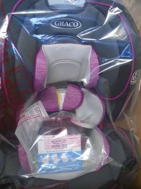 Graco 2074644 4Ever DLX 4 in 1 10 Year Us from 4 lb to 120 lb Car Seat ...