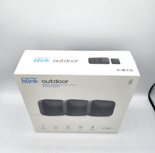 Blink Outdoor (3rd Generation) Security Camera - 3 Camera Kit for sale ...