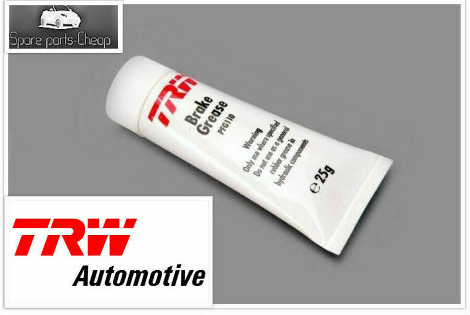 ATE Brake Cylinder ASSEMBLY PASTE BRAKE RUBBER GREASE LUBE 180g + 2 TRW ...