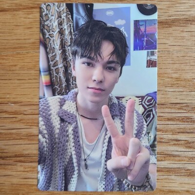 Vernon Official M2U Record Lucky Draw Photocard Seventeen Album Heaven ...