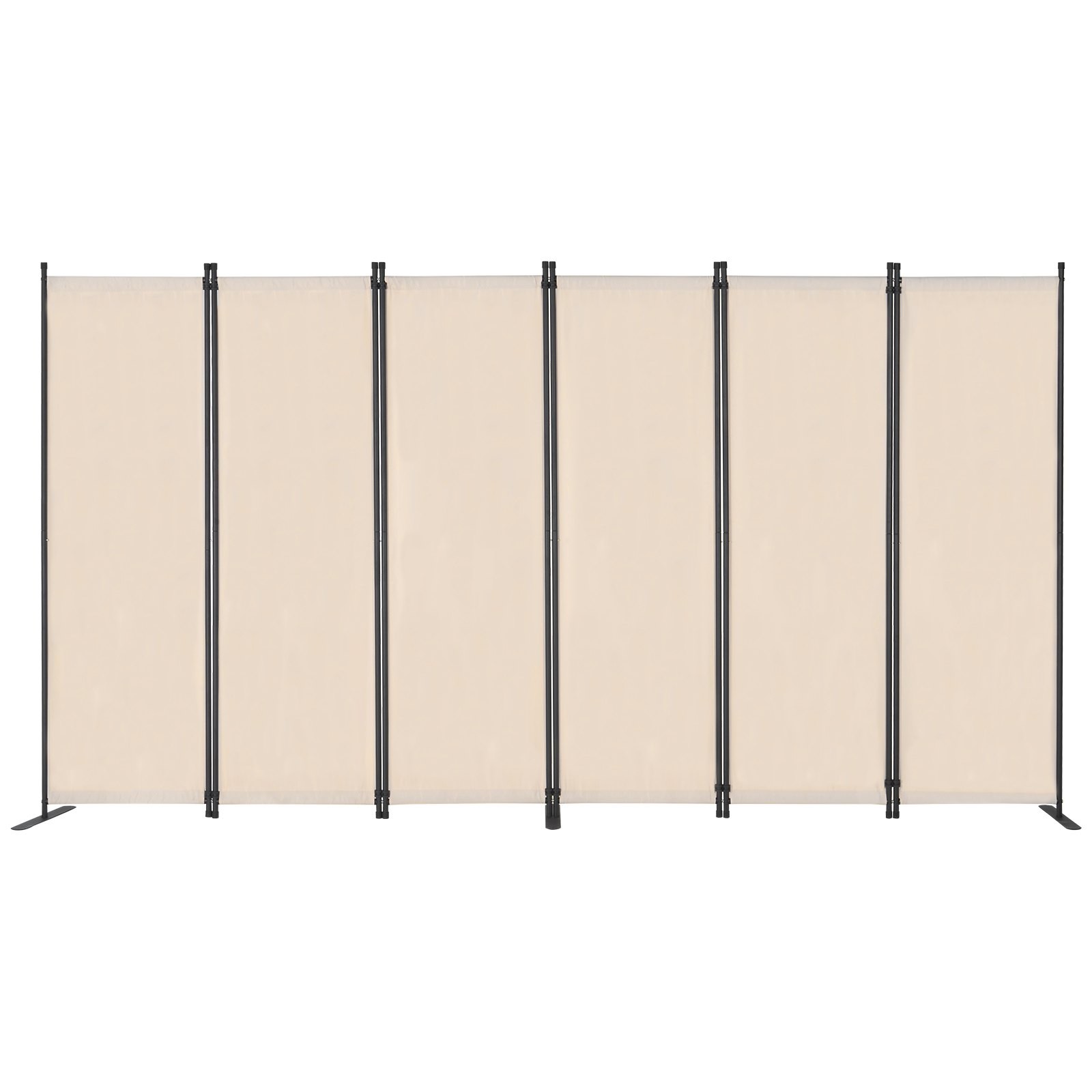 VEVOR Room Divider, 6 Panel Room Divider, Folding Privacy Screen and ...