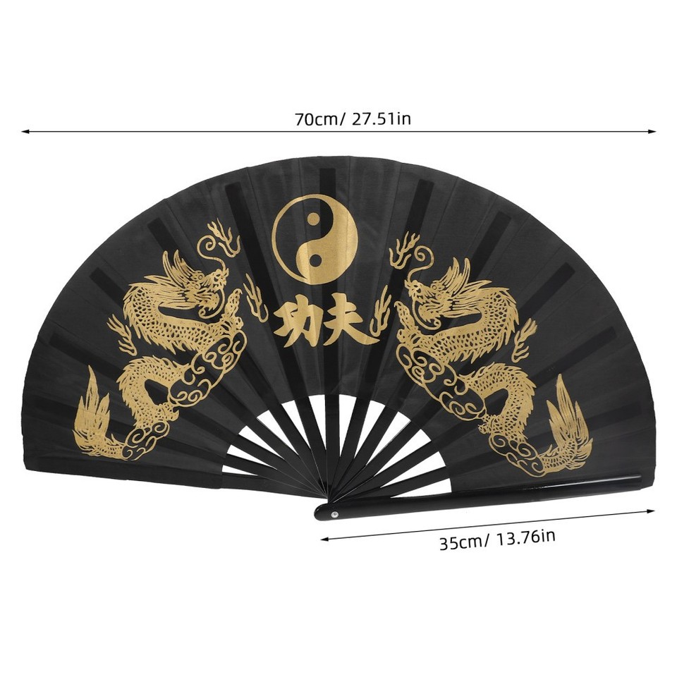 Foldable Fan Handheld Fabric Folding Fans Party Decoration Chinese ...