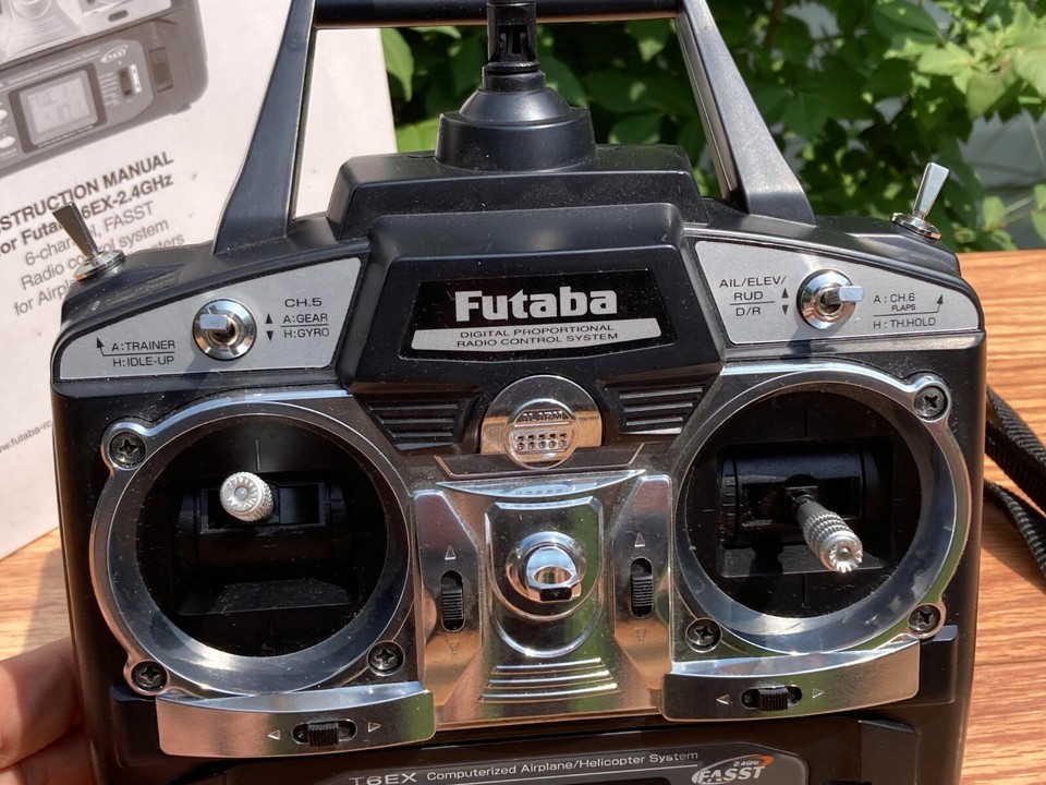 Futaba T6EX FASST RC Aircraft 2.4 Ghz 6 Channel Computer Transmitter | eBay