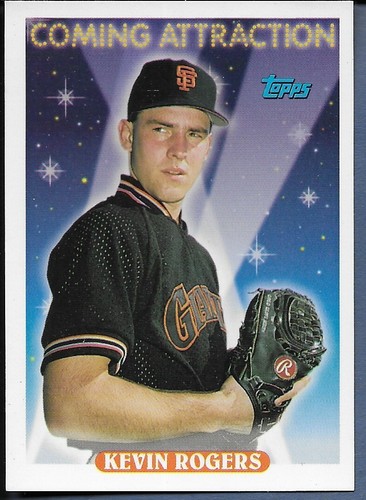 1993 Topps Baseball #822 Kevin Rogers SF GIANTS Rookie | eBay