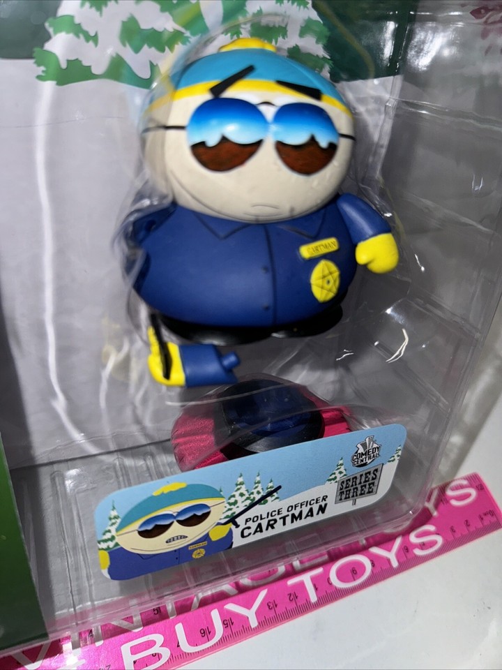 Mezco South Park Cartman Figure Full Clamshell Police Officer Series 3 ...