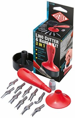3 In 1 Lino Cutter And Baren Kit 10 Cutters Styles 1 To 10 Innovat FREE ...