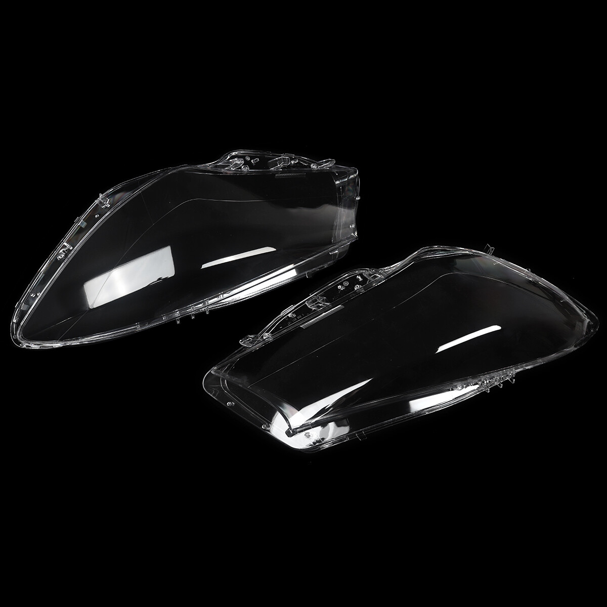 For Mercedes Benz W117 CLA250 2013-2016 Pair Headlight Headlamp Lens ...