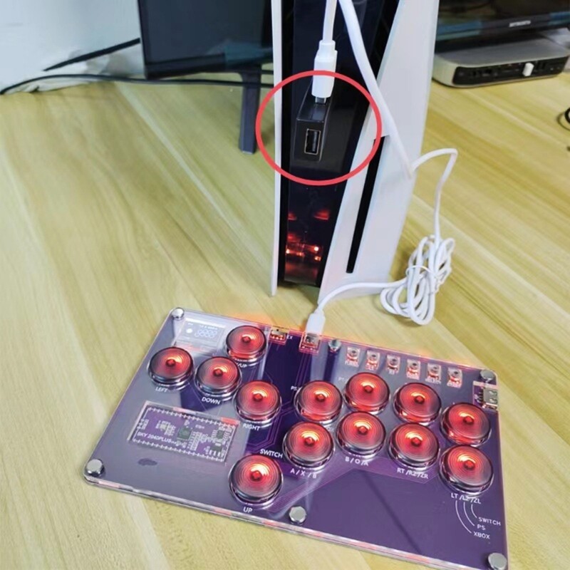 For Controller USB Adapter Keyboard Mouse Converter Gamepad Connector ...