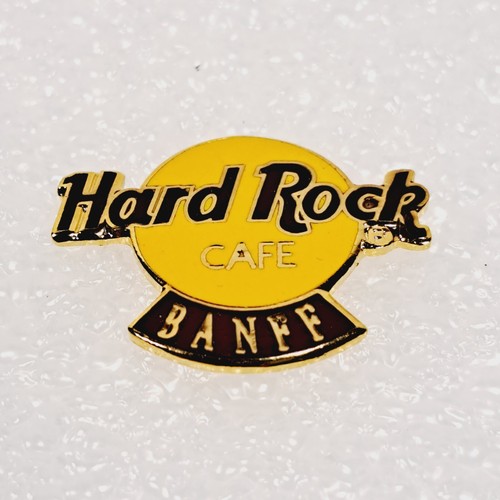 Hard Rock Cafe Banff Pin Classic Logo 1st Series | eBay