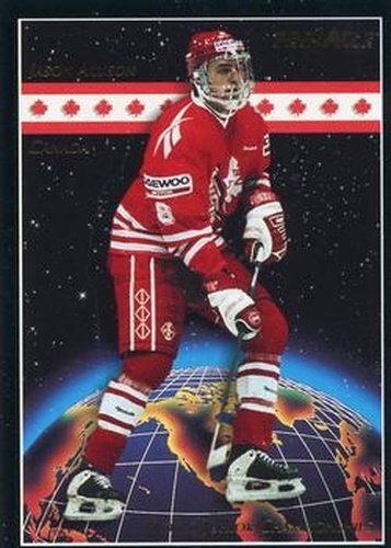 #466 Jason Allison - Canada - 1993-94 Pinnacle Canadian Hockey | eBay