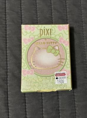 Pixi + Hello Kitty Glowy Powder Friendly Blush Radiance powder .35 oz ...