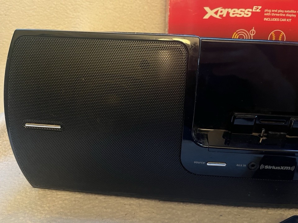 💙Sirius XM Boombox Radio Stereo SXSD2 + ANTENNA + REMOTE + Receiver ...