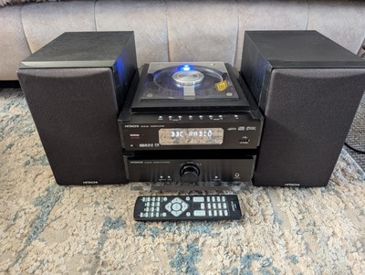 Hitachi AX-M136i CD USB MP3 DAB FM Radio Micro Hi-Fi Music Speaker ...