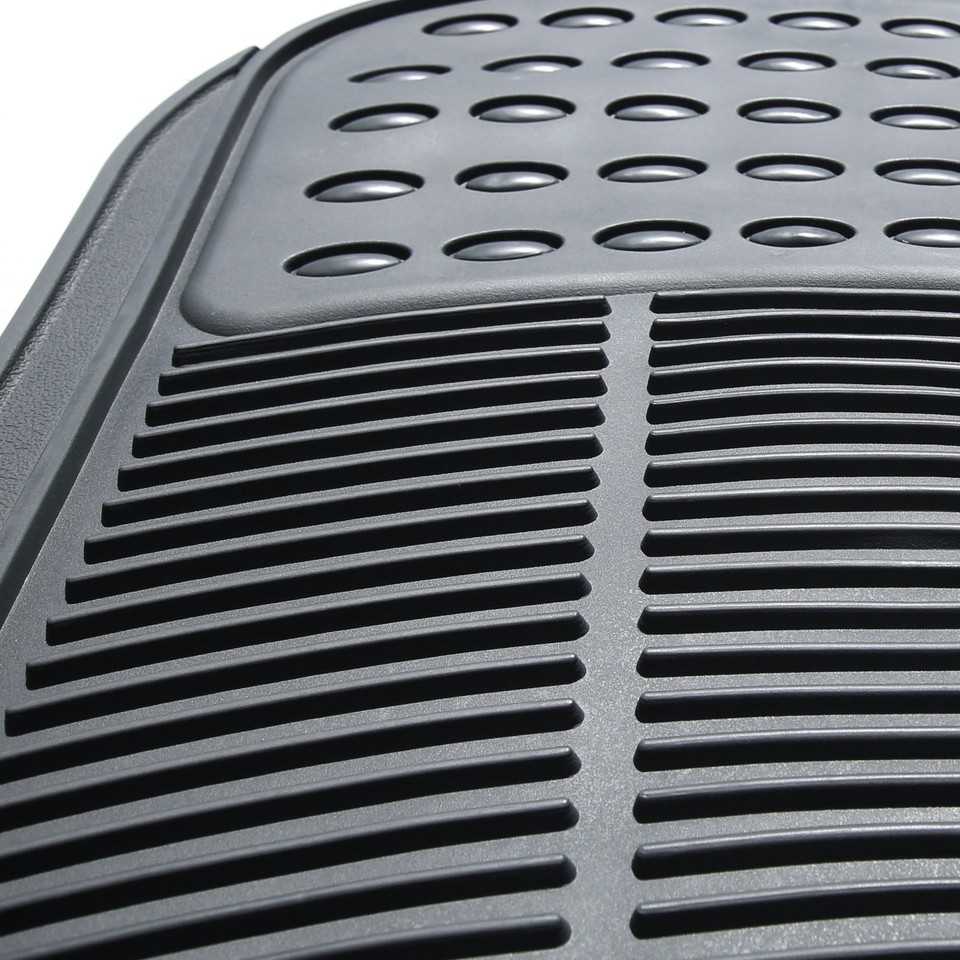 FH Group Universal Fit Trimmable Rubber Cars Floor Mats - Front Mats ...