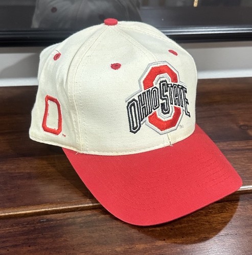 Vintage Ohio State OSU Buckeyes Blockhead NCAA Top of the World Fitted ...
