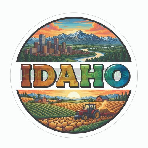 Idaho Vinyl Decal Sticker State Novelty Travel Souvenir B | eBay