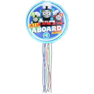 Thomas the Tank Engine Train All Aboard Birthday Party Pull String ...