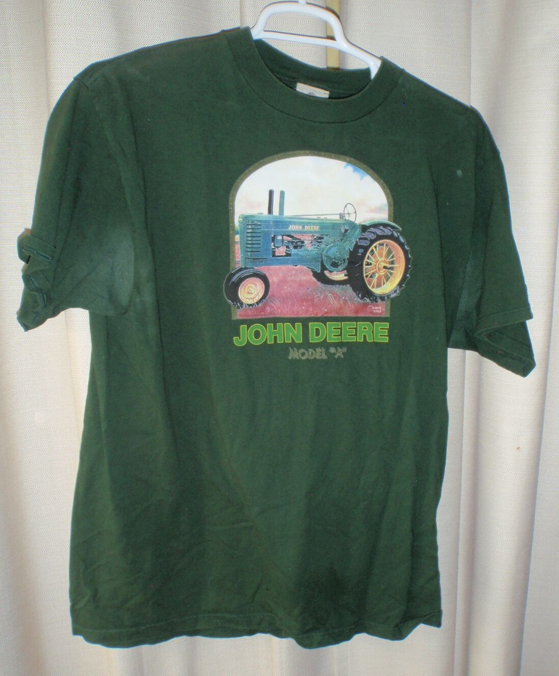 John Deere Model A Logo T Shirt XL - Gem