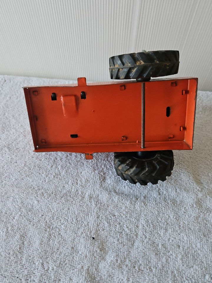 Vintage Orange Pressed Steel Wyandotte Rocker Dump Earth Mover | eBay