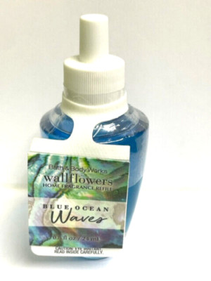 Lot of 10~ Bath & Body Works Blue Ocean Waves Wallflower Refill Bulbs ...