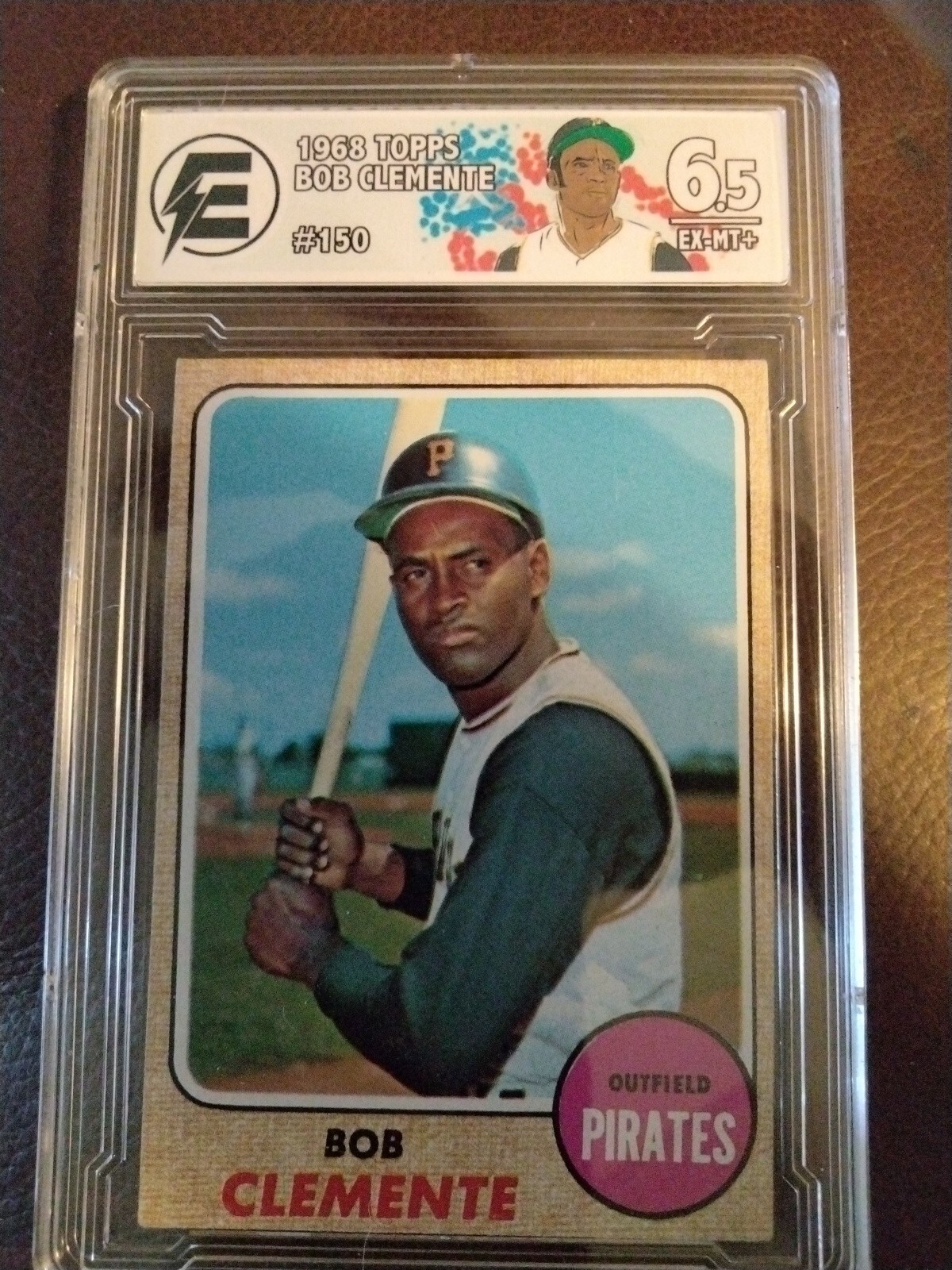 1968 Topps Bob Clemente Card #150 EGC Graded 6.5 EX- MINT | eBay