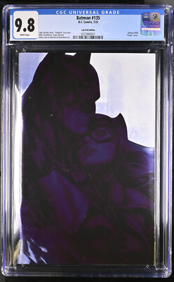 Batman 135 CGC 9.8 - Artgerm 1:50 FOIL Variant Stanley Lau Catwoman ...