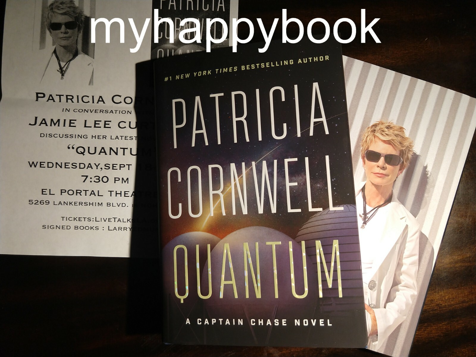 SIGNED Quantum A Thriller (Captain Chase) by Patricia Cornwell ...