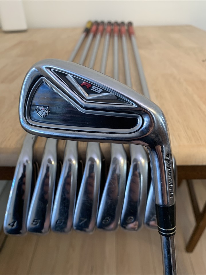 TaylorMade R9 Tour Preferred Iron Set 3-PW (KBS Tour Shaft) | eBay