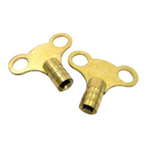 Radiator Plumbing Bleed Bleeding Key Keys Solid Brass for Venting Air ...