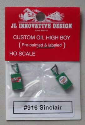 JL Innovative Design HO Custom Oil Highboy pkg(2) Sinclair Oil 916 | eBay
