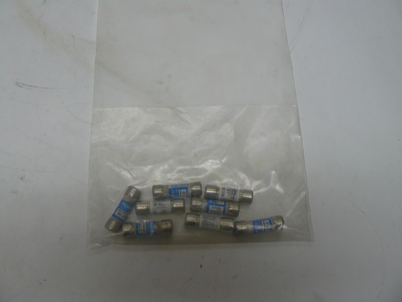 Bussmann SC-3 fuse 3 amp 600vac 170vdc lot of 8 new | eBay
