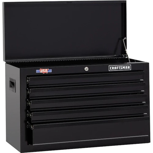 CRAFTSMAN 1000 Series 5-Drawer Ball-bearing Steel Tool Storage Stack ...