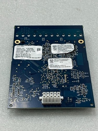 Simplex NAC Assembly Board 4100-5450 New | eBay