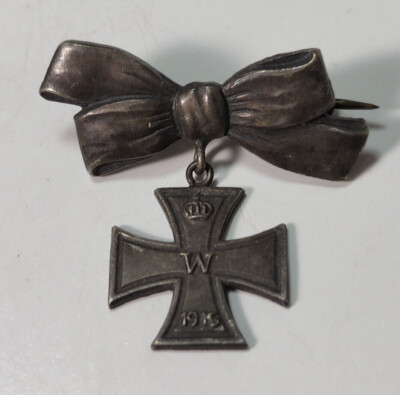 Vintage 1915 Imperial German Miniature Iron Cross Pin 1" World War 1 ...