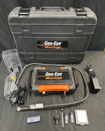 General Pipe Cleaners Gen-Eye Microscope 2 Color Video Inspection ...