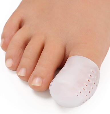 6 PCS Gel Big Toe Protector Cover Caps Prevent Ingrown Toenail ...