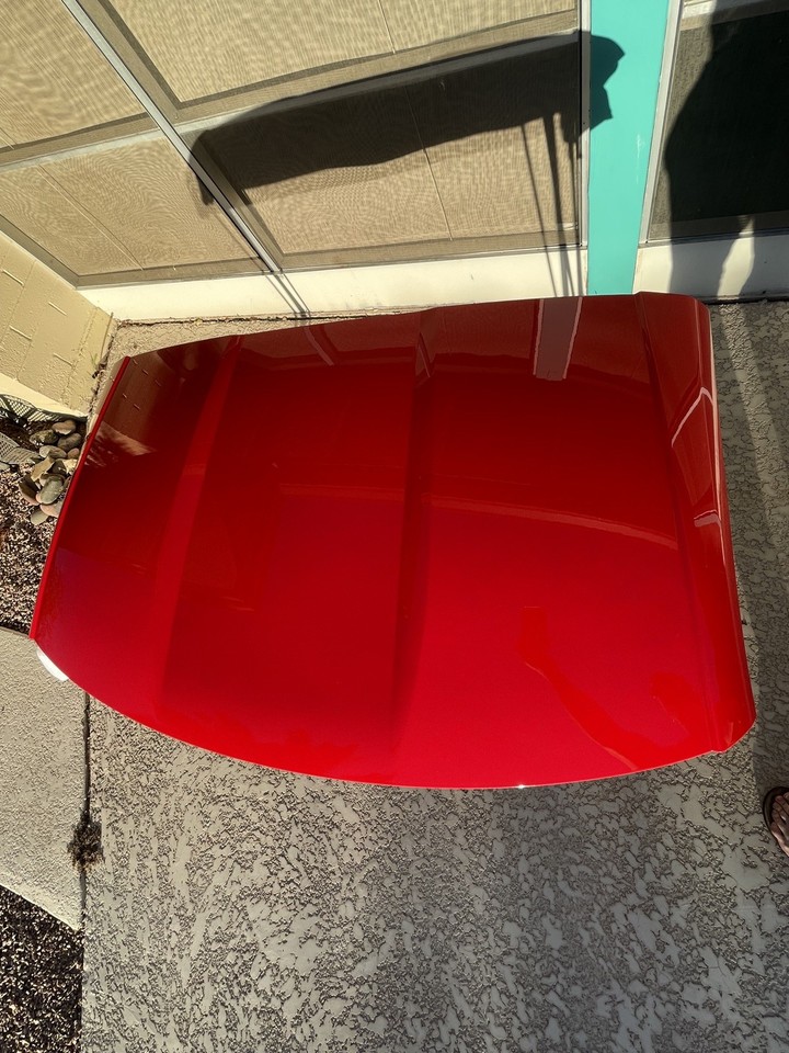 RED C8 Corvette Targa Top Roof Panel + ALCANTARA 3LT 2020-2025 MINT ...