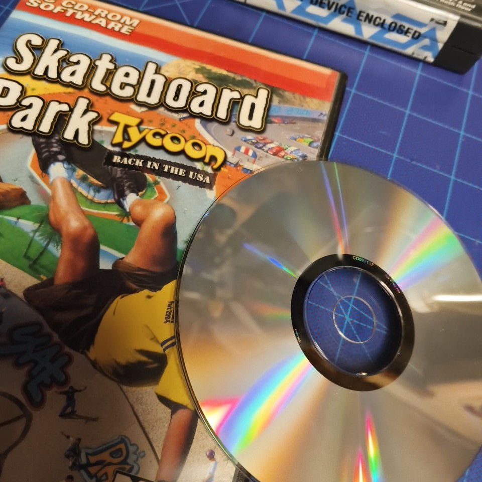 Lot 7 PC Game Lot Sim City Roller Coaster & Skatepark Tycoon X Plane ...