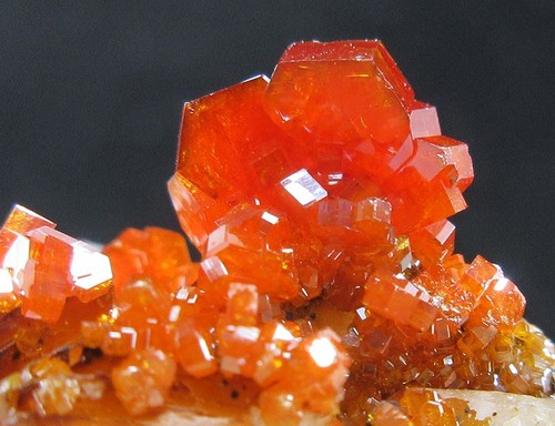 12.3g GEM RED Vanadinite&Barite crystal mineral specimen！ | eBay