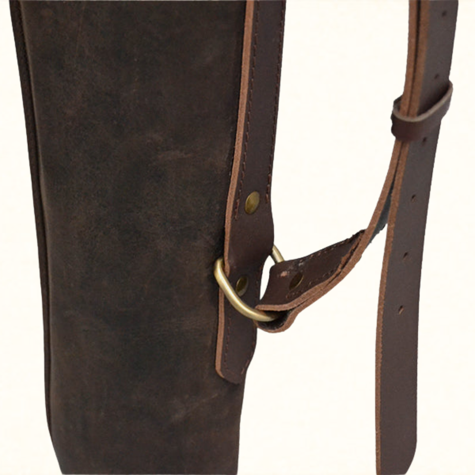 Leather Shotgun Slip Case Waxed Brown,Hunting Case,Custom Rifle Bag ...